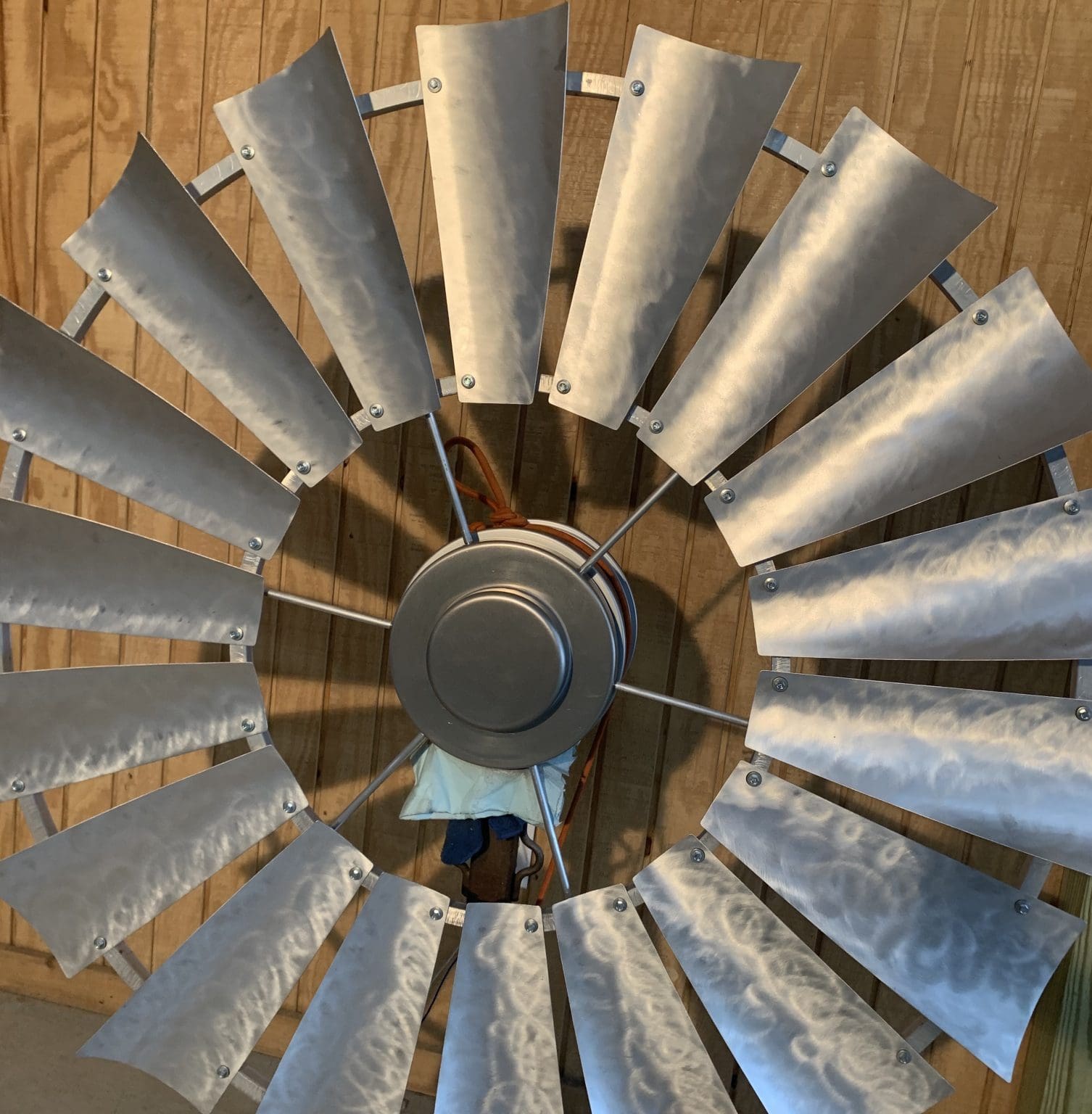 Galvanized/Silver Finish – Windmill Ceiling Fans For Sale