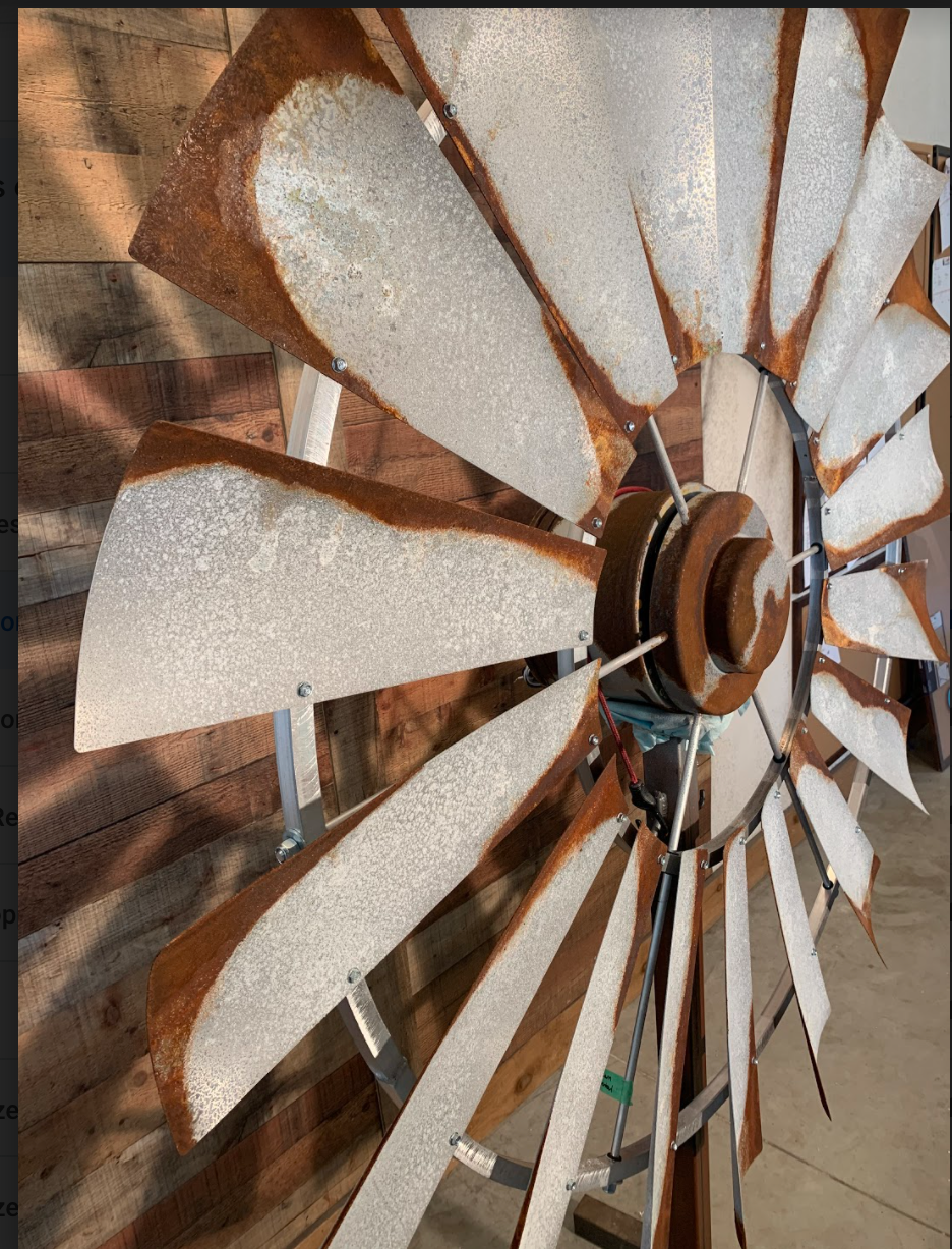 Country Looking Ceiling Fan - Barn Metal | Windmill Ceiling Fans