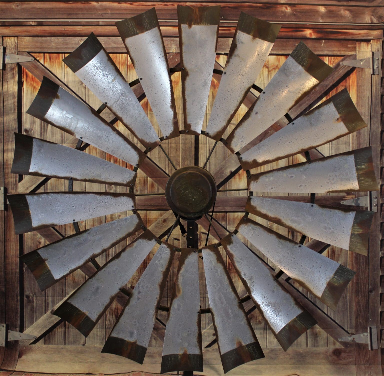 Rustic Steel/Iron Finish Ceiling Fan | Windmill Ceiling Fans