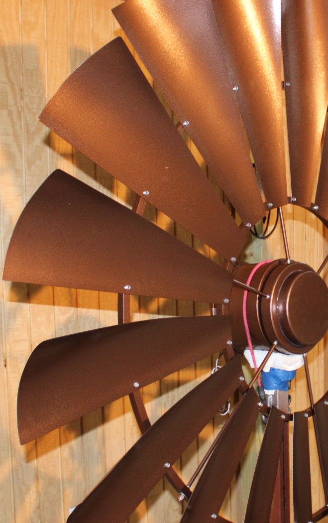 Antique Copper Finish Ceiling Fan | Windmill Ceiling Fans