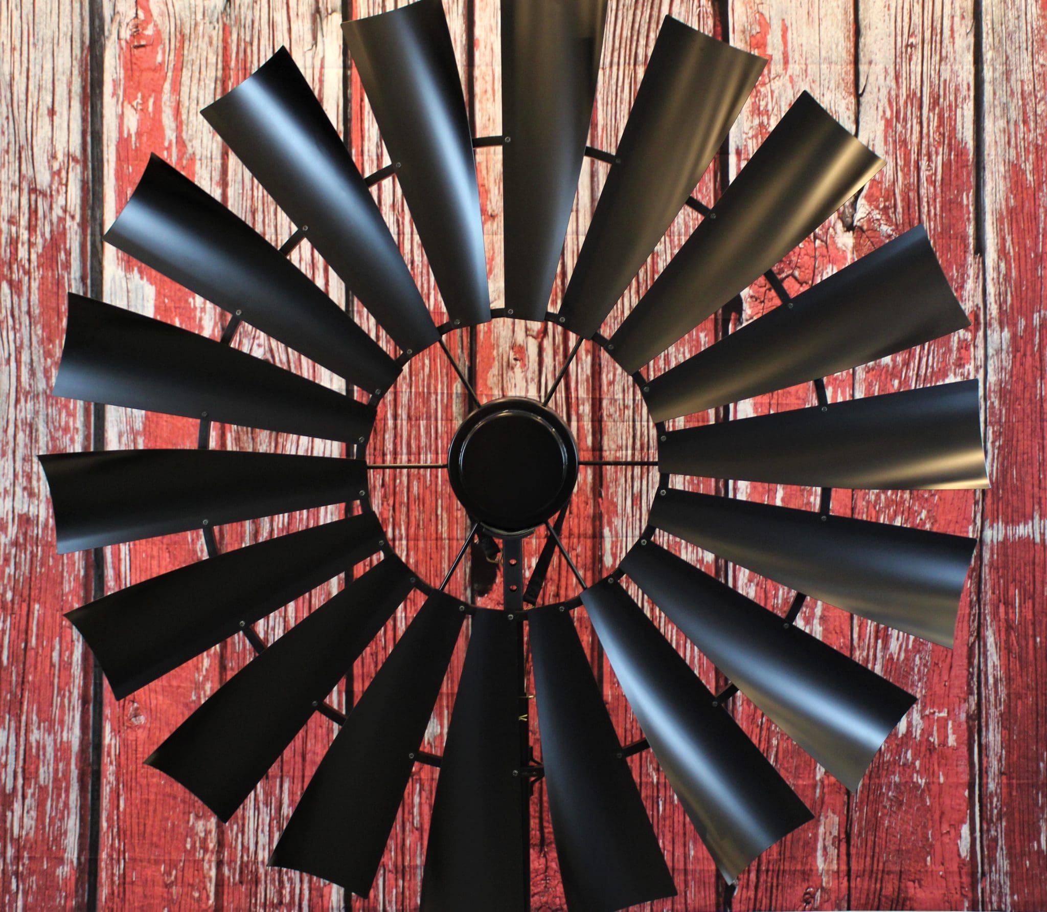 Industrial Matte Black Ceiling Fan | Windmill Ceiling Fans