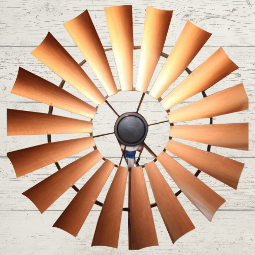Rustic Copper Color Ceiling Fan | Windmill Ceiling Fans