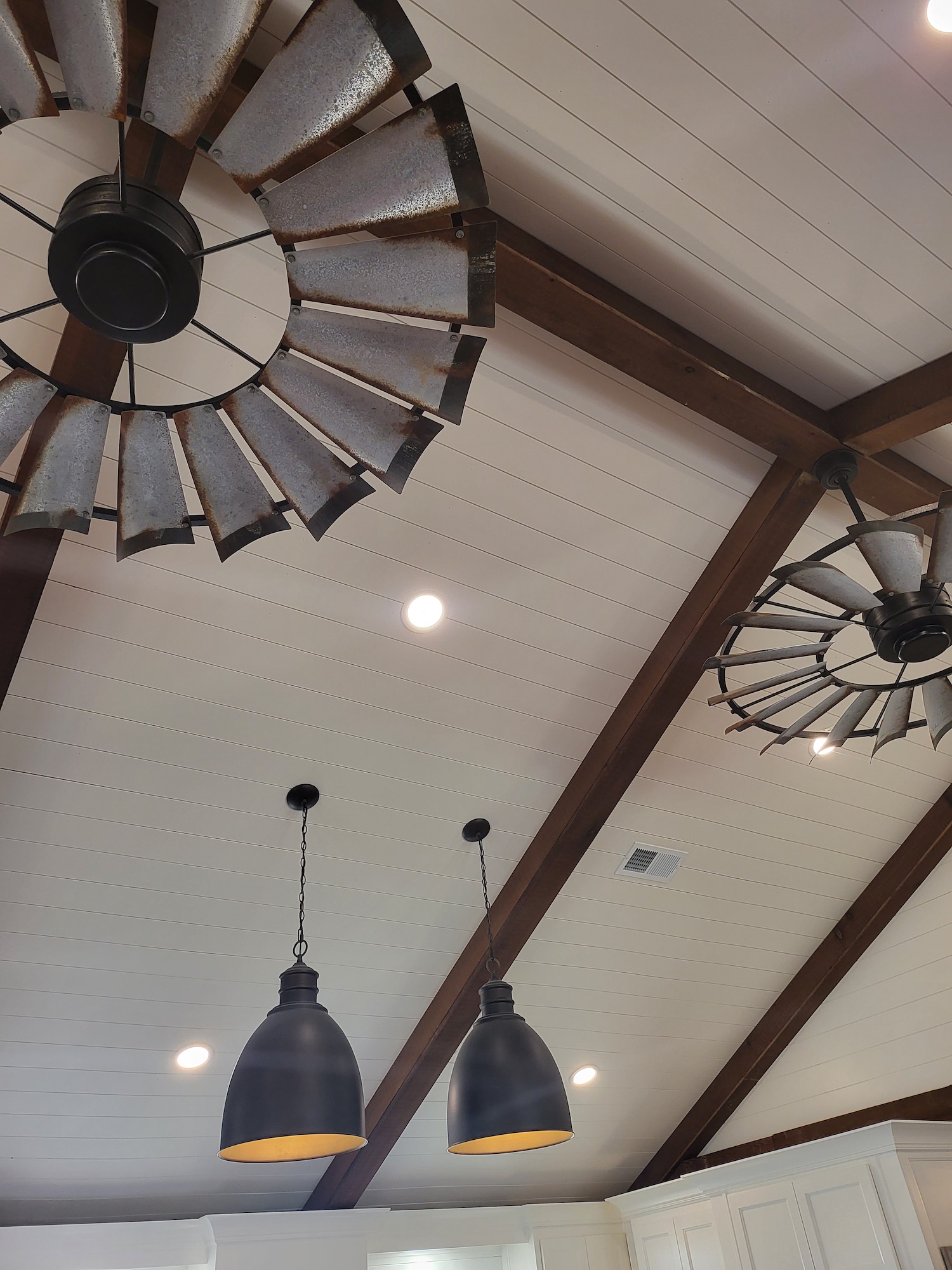 Rustic Steel/Iron Finish Ceiling Fan | Windmill Ceiling Fans
