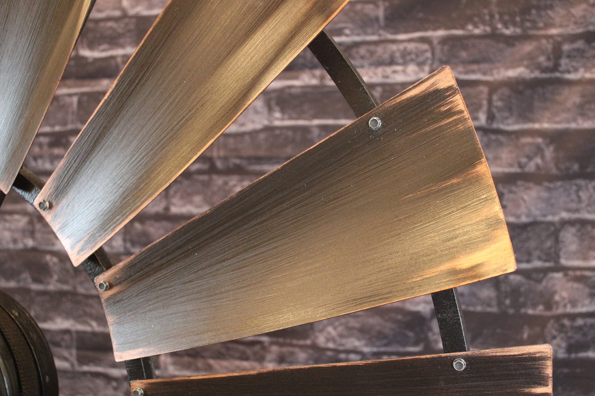 Charred Whiskey Barrel Ceiling Fan | Country Ceiling Fan