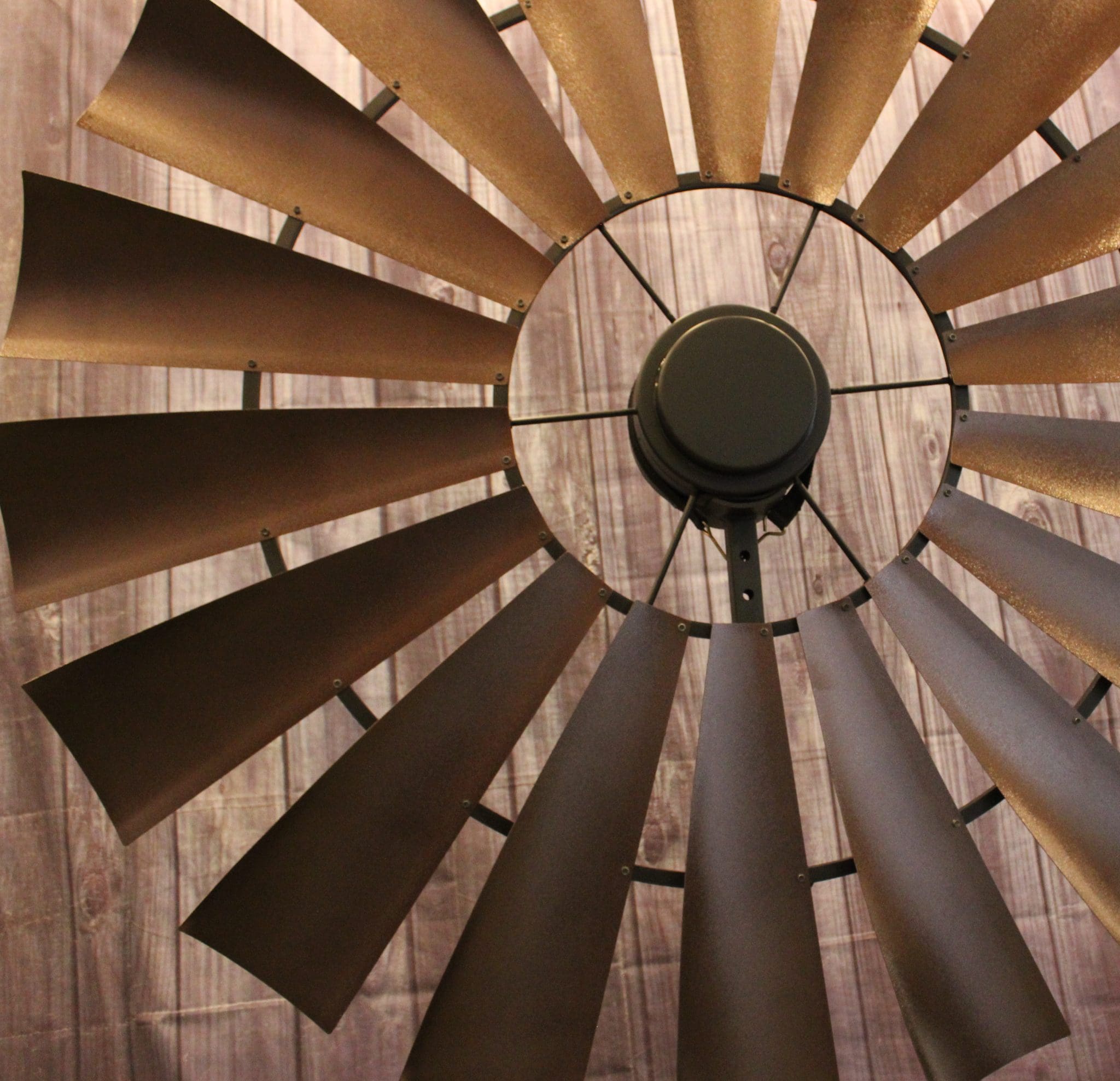 Antique Copper Finish Ceiling Fan | Windmill Ceiling Fans