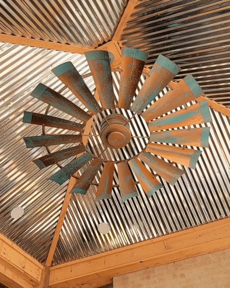 Patina Copper Ceiling Fan | Windmill Ceiling Fans