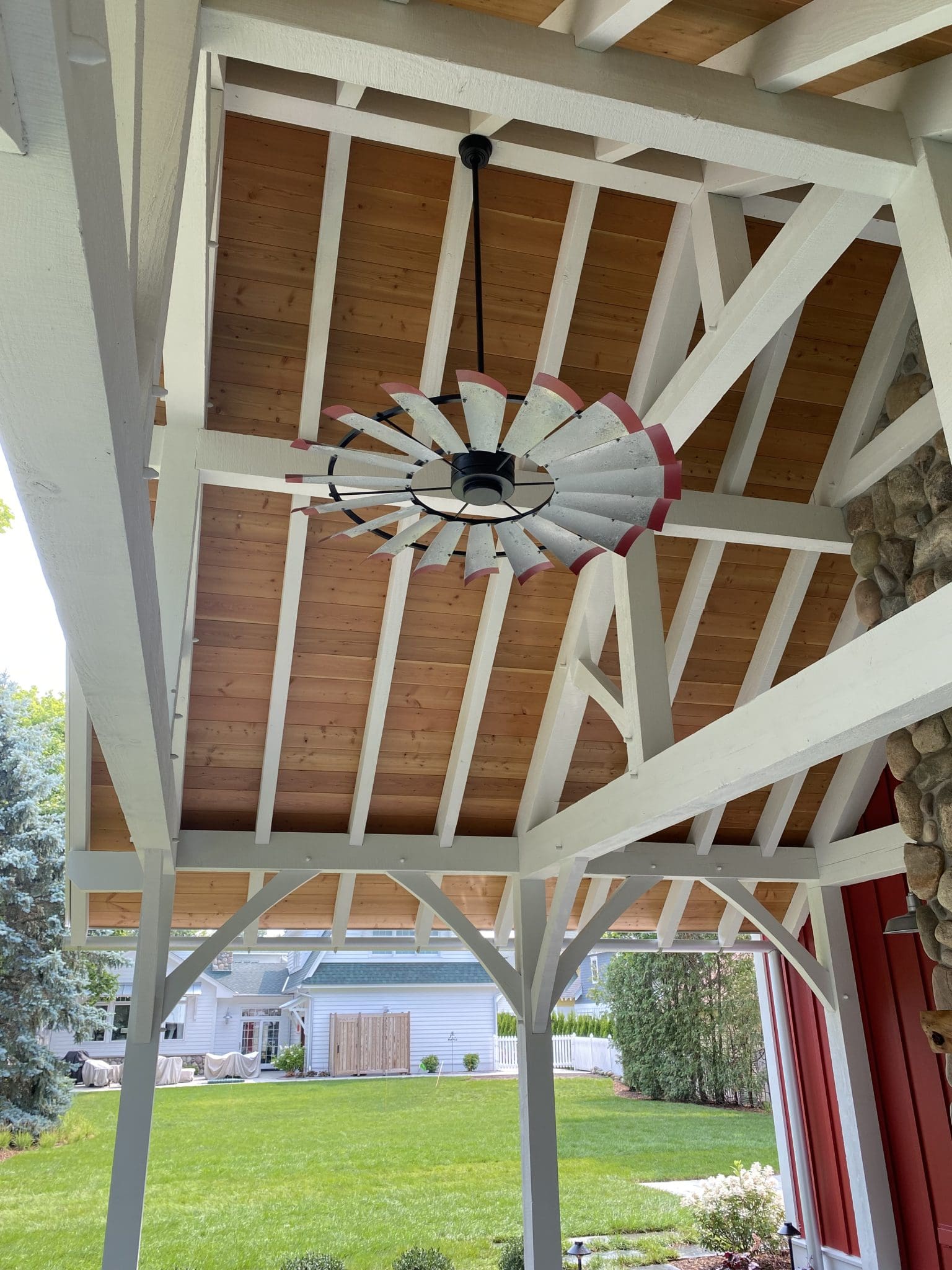 Heritage Ceiling Fan for a Rustic Modern Farmhouse