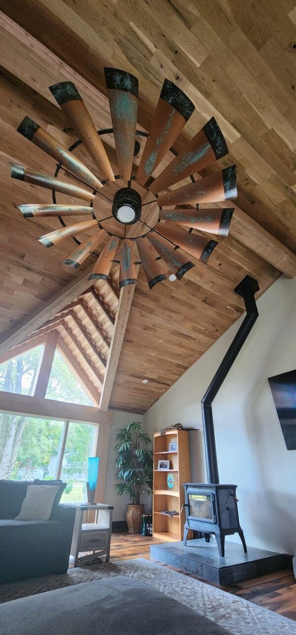 Patina Copper Ceiling Fan | Windmill Ceiling Fans